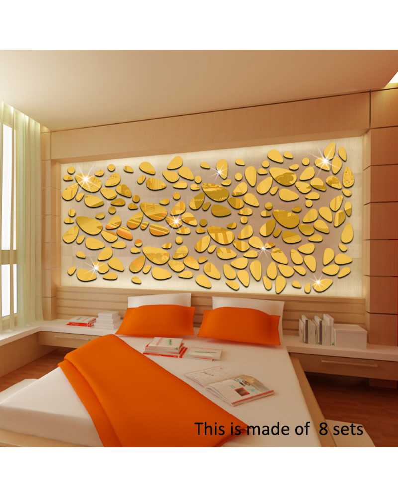 3D Mirror Wall Stickers