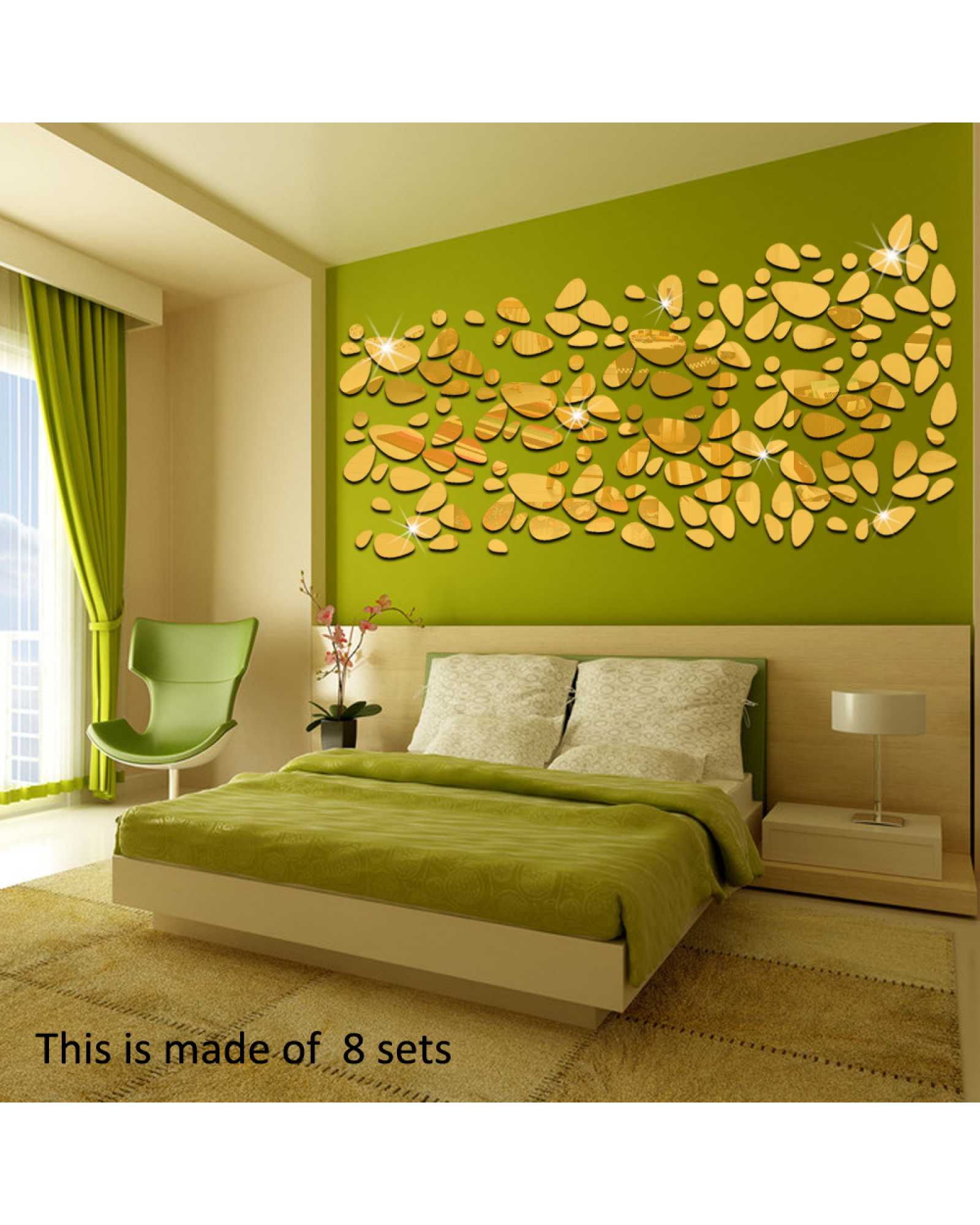 3D Mirror Wall Stickers