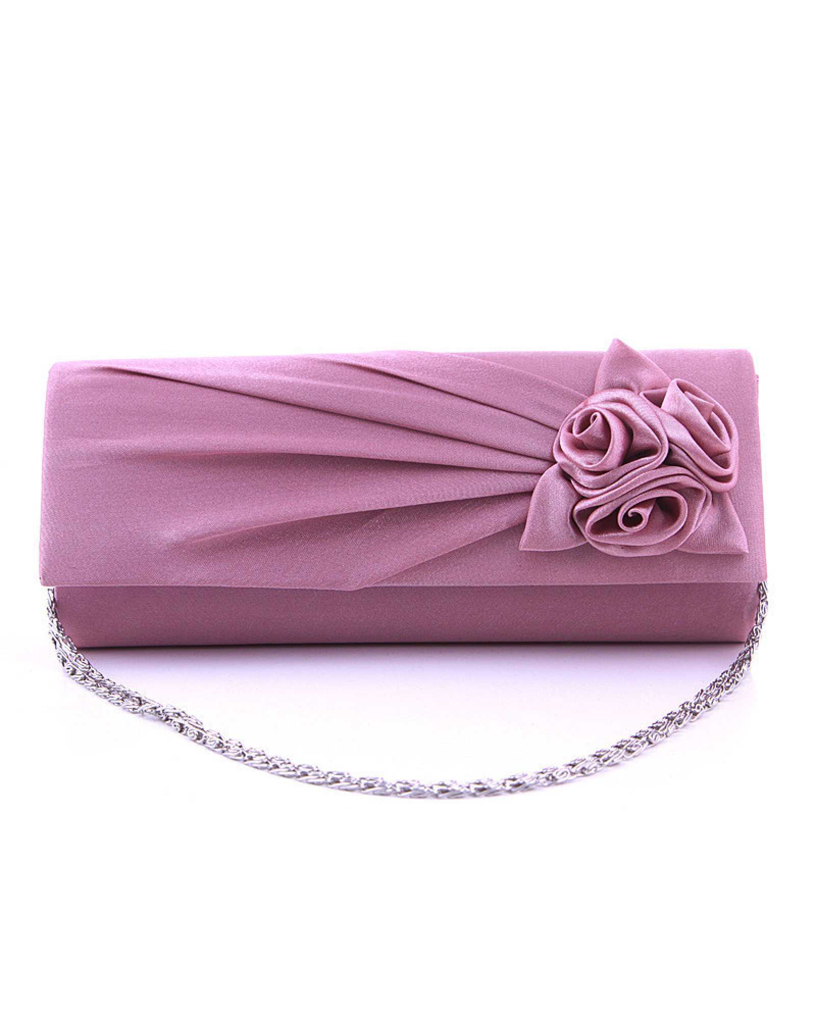 Flower Satin Prom Party Women Clutches / MIni Bag :: Wowflashy.com