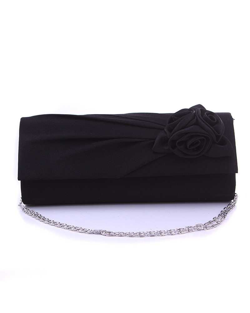 Flower Satin Prom Party Women Clutches / MIni Bag :: Wowflashy.com