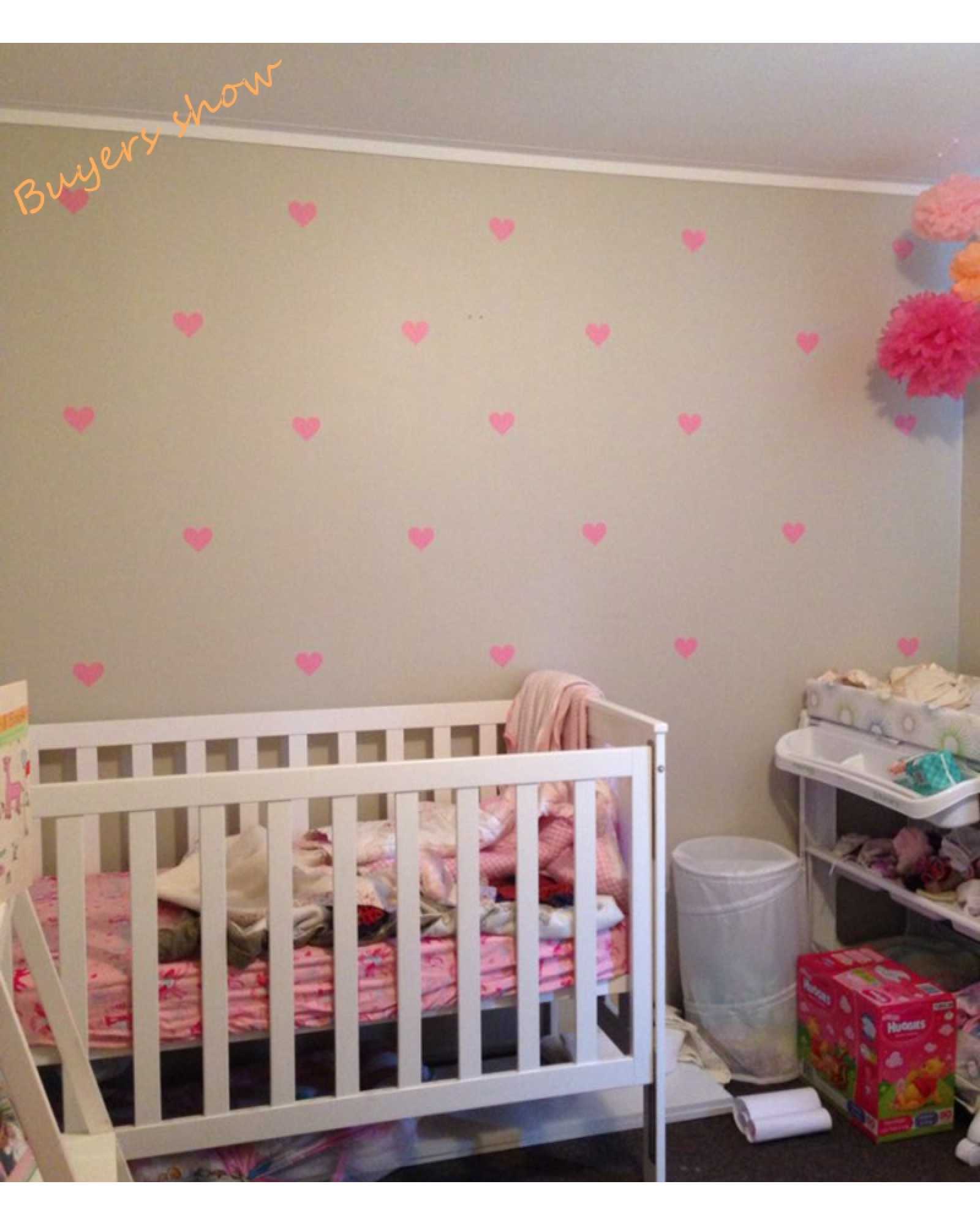 Metallic Heart Gold Wall Sticker :: Wowflashy.com