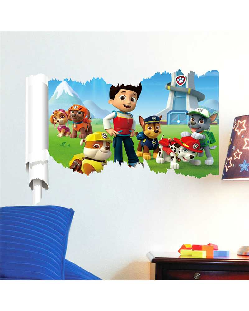 3D Cartoon Wall Stickers